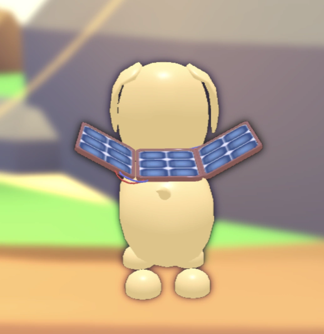 Eco Blue Solar Panel Backpack | Adopt Me! Wiki | Fandom