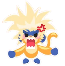 Super Saru Animated Sticker | Adopt Me! Wiki | Fandom