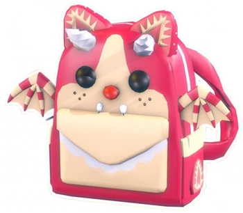 Strawberry Shortcake Bat Dragon Backpack | Adopt Me! Wiki | Fandom