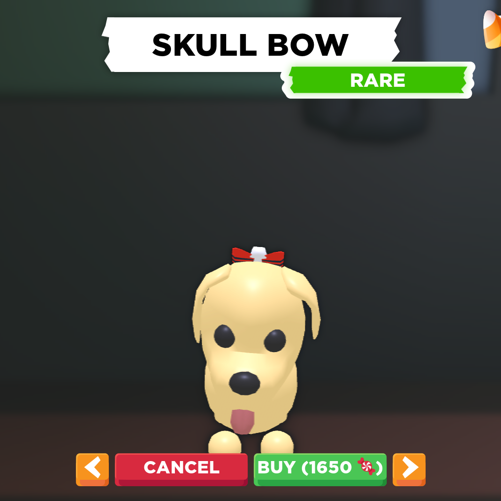 Skull Bow | Adopt Me! Wiki | Fandom