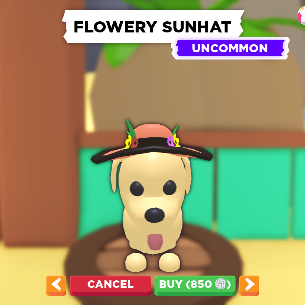 Flowery Sunhat | Adopt Me! Wiki | Fandom