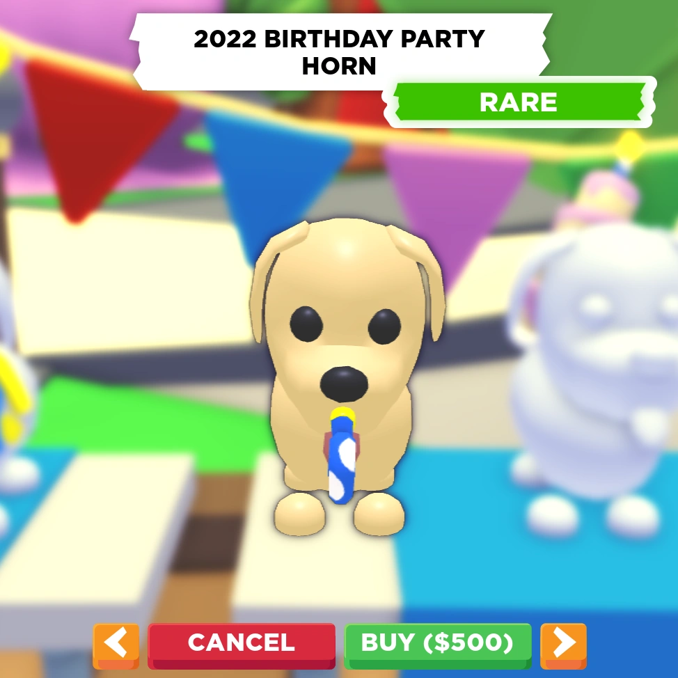 2022 Birthday Party Horn | Adopt Me! Wiki | Fandom
