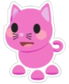 Pink Cat Sticker | Adopt Me! Wiki | Fandom