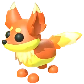Flaming Fox | Adopt Me! Wiki | Fandom