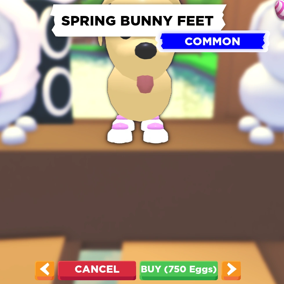 Spring Bunny Feet | Adopt Me! Wiki | Fandom