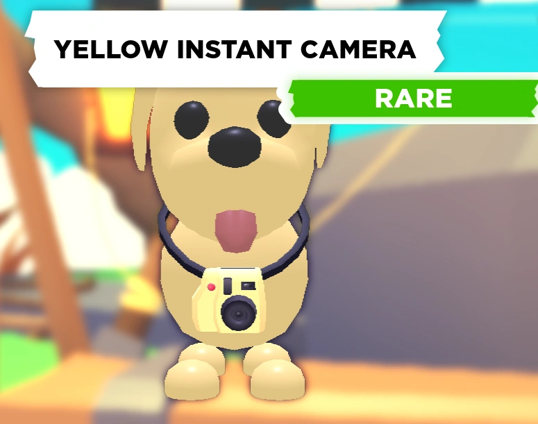 Yellow Instant Camera | Adopt Me! Wiki | Fandom