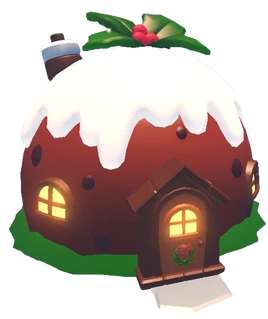 Christmas Pudding House | Adopt Me! Wiki | Fandom