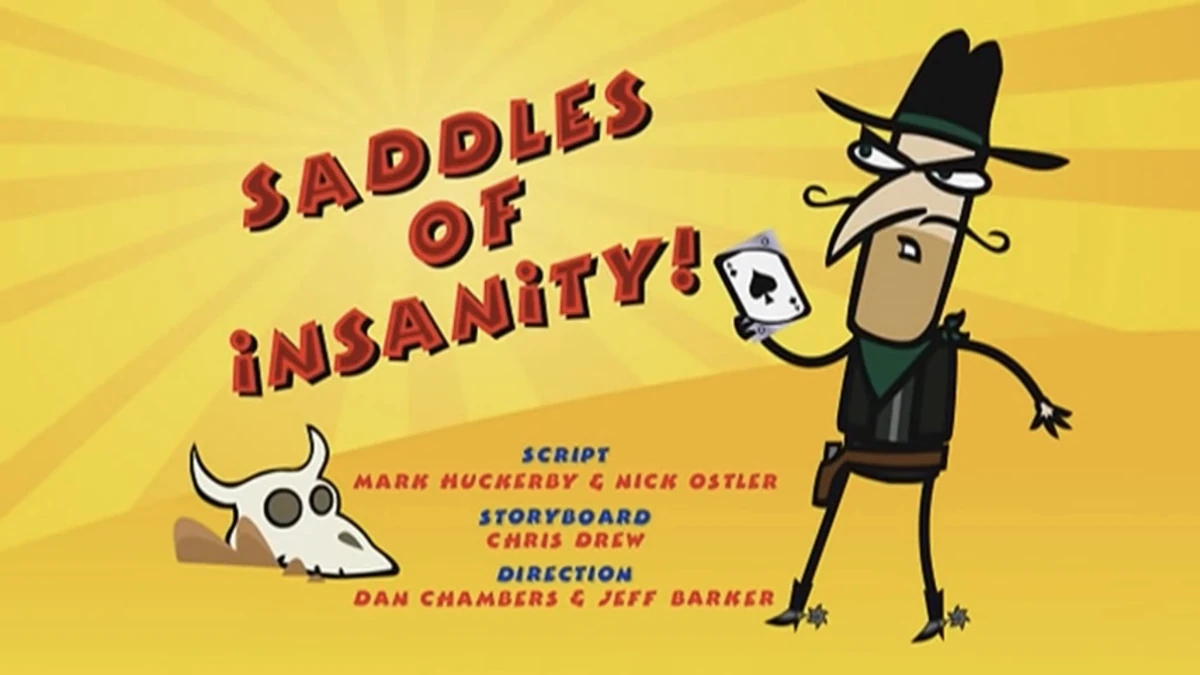 Saddles of Insanity! | The Amazing Adrenalini Brothers Wiki | Fandom