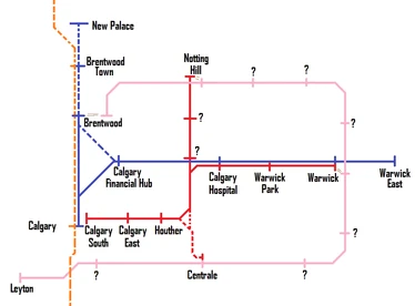Calgary Railway Map | AdumaMum City Build Wiki | Fandom