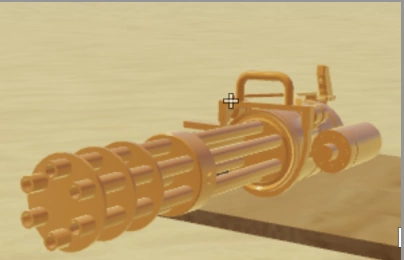 Golden Minigun | A Dusty Trip Wiki | Fandom