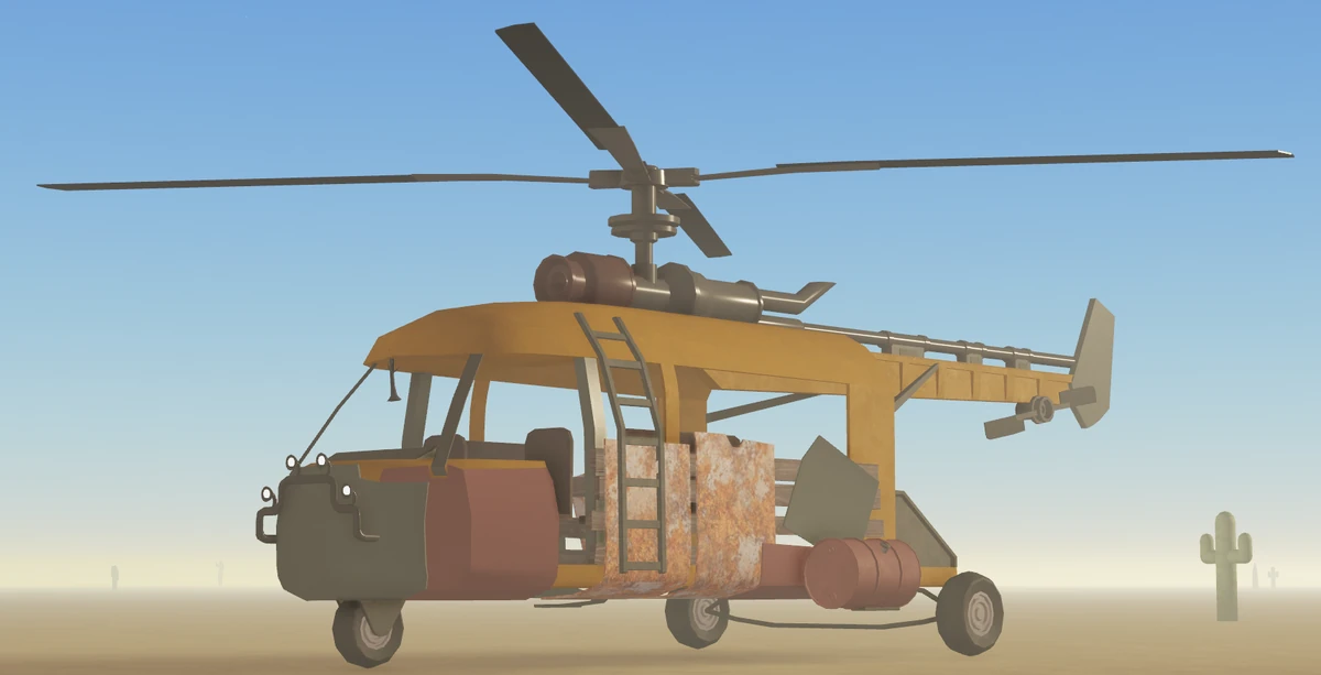Helicopter | A Dusty Trip Wiki | Fandom