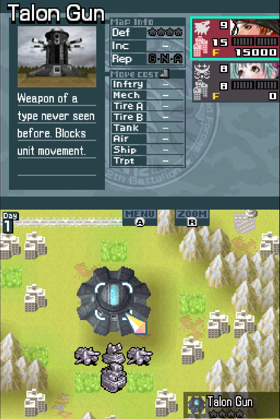 Talon Gun | Advance Wars Wiki | Fandom