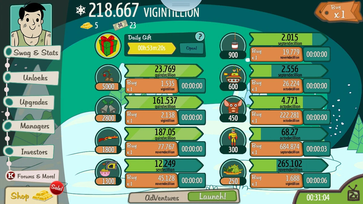 A Capitalist Carol | AdVenture Capitalist Wiki | Fandom