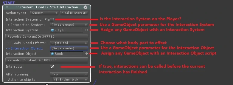 Final IK: Start Interaction (AC Action) | Adventure Creator Wikia | Fandom