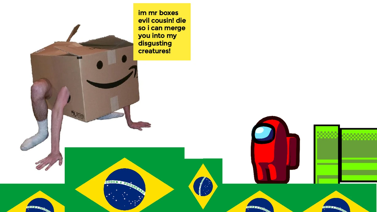 Mr boxes evil cousin | Adventure into meme land series Wiki | Fandom