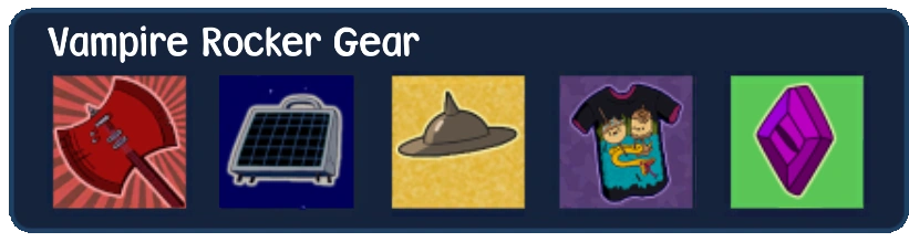 Vampire Rocker Gear | Adventure Time Battle Party Wiki | Fandom
