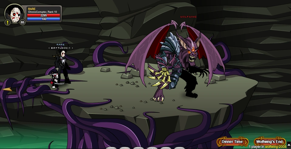 Wolfwing's Lair | AdventureQuest Worlds Wiki | Fandom