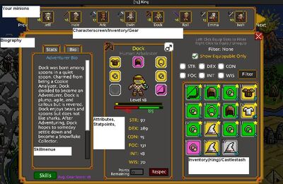 Characters - Official Adventurer Manager Wiki