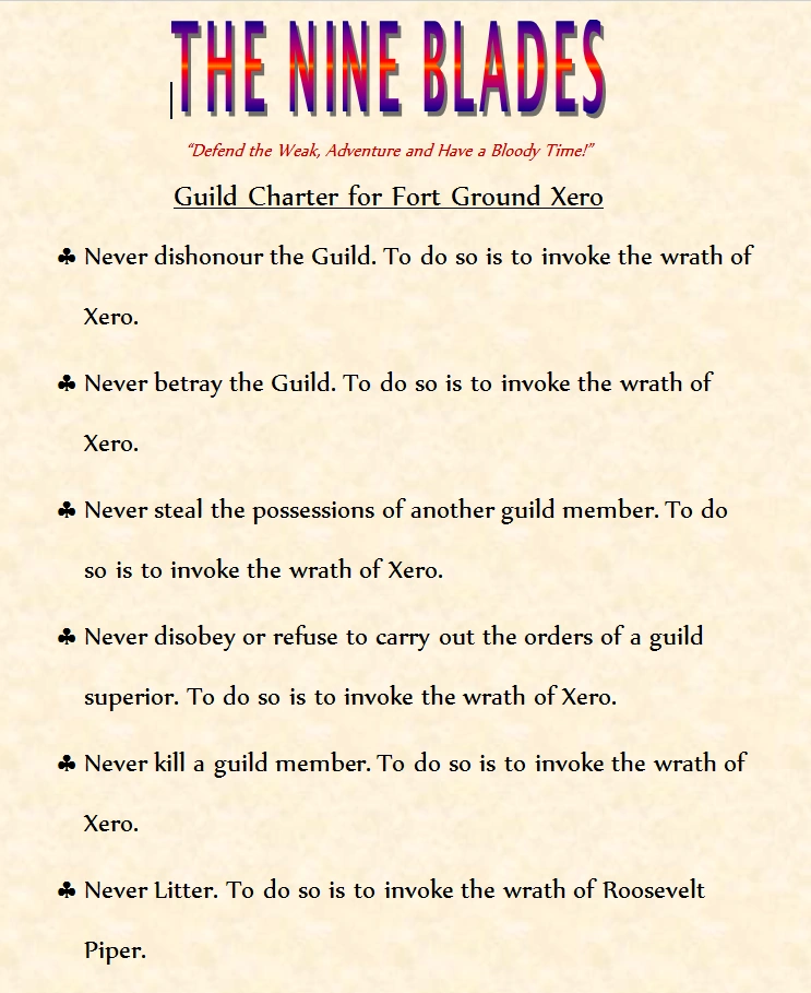 The Nine | Adventurers of Thesk Wikia | Fandom