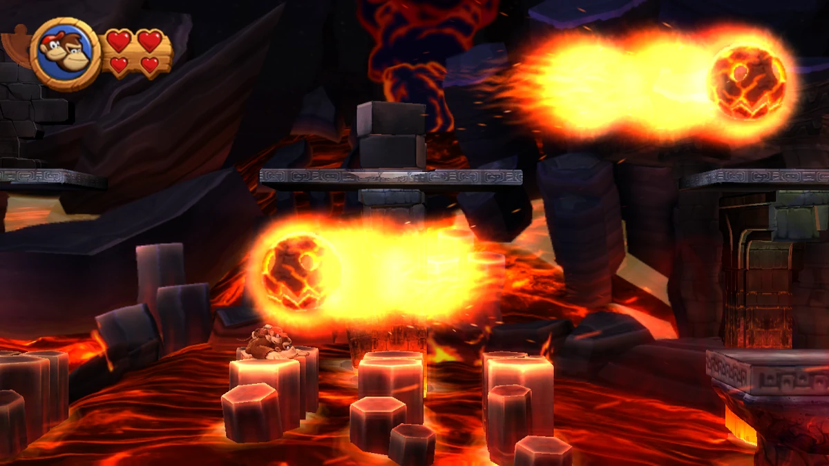 Volcano (Donkey Kong Country Returns) | Adventures of Chris And Tifa ...