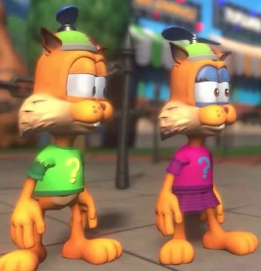 Terry and Terri Bobcat | Adventures of Chris And Tifa Wiki | Fandom