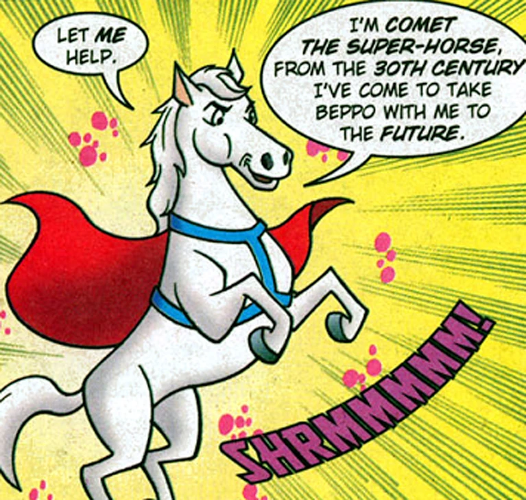 Comet the Super-Horse | Adventures of the Super Puppies Wiki | Fandom