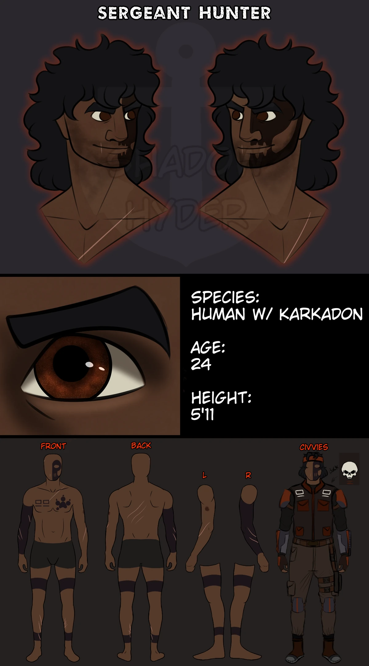 Sergeant Hunter | Adventures!AU Database Wiki | Fandom