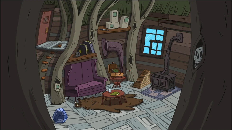 Casa Del árbol De Hora De Aventura Por Dentro