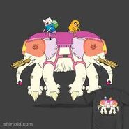 Ancient Psychic Tandem War Elephant | Adventure Time Super Fans Wiki ...