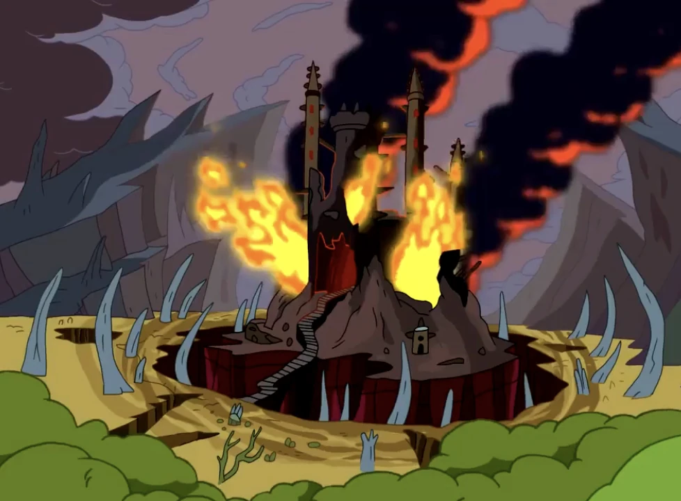 Unknown Burning City | Adventure Time Wiki | Fandom