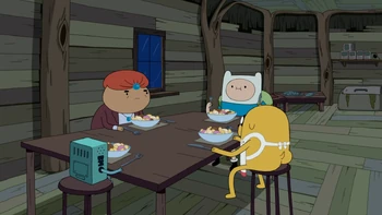 Dinner with Morty Rogers | Adventure Time Wiki | Fandom