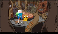 Adventure Time Treehouse Interior