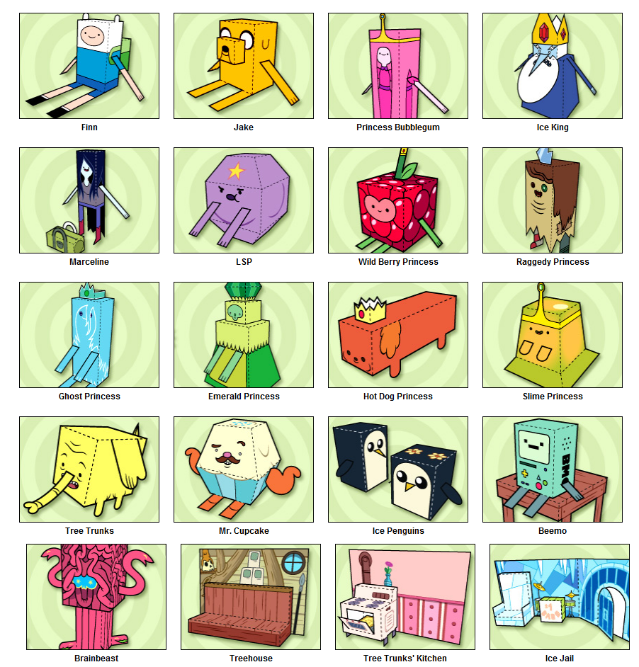 Cut Outs | Adventure Time Wiki | Fandom