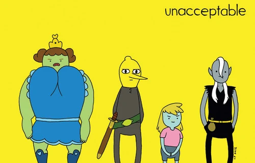 Adventure Time Lemongrab Unacceptable
