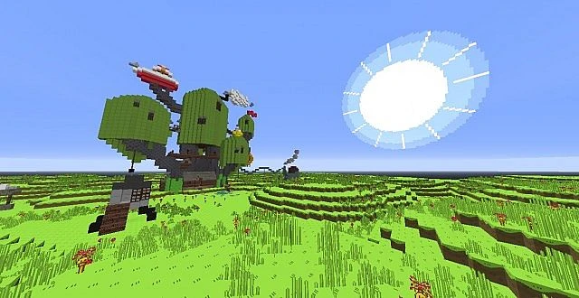 Minecraft Adventure Time Treehouse