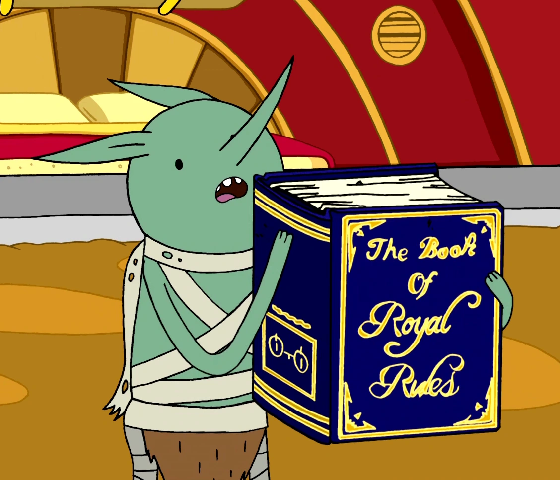 Book of Royal Rules | Adventure Time Wiki | Fandom