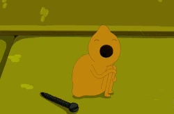 Adventure Time Jake Scream Gif