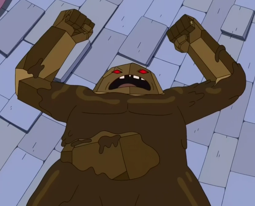 Adventure Time Snow Golem Wallpaper