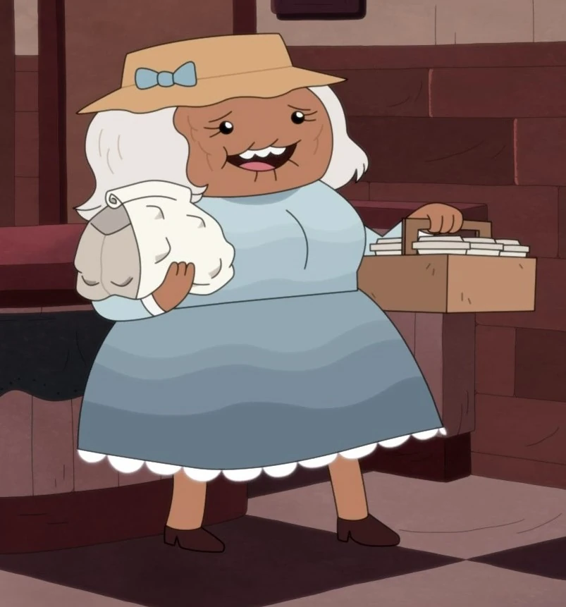 Cinnamon Bun in Dress | Adventure Time Wiki | Fandom