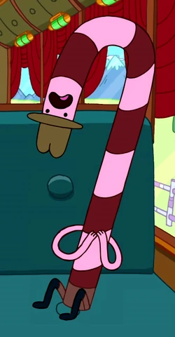 Adventure Time Candy Cane Finn's Treehouse Becomes Candy In 'Adventure