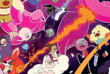 Adventure Time Crossover Regular Show
