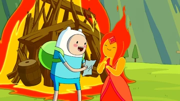 how to draw flame princess and finn
