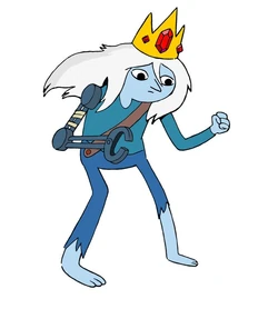 Finn The Ice With Crown