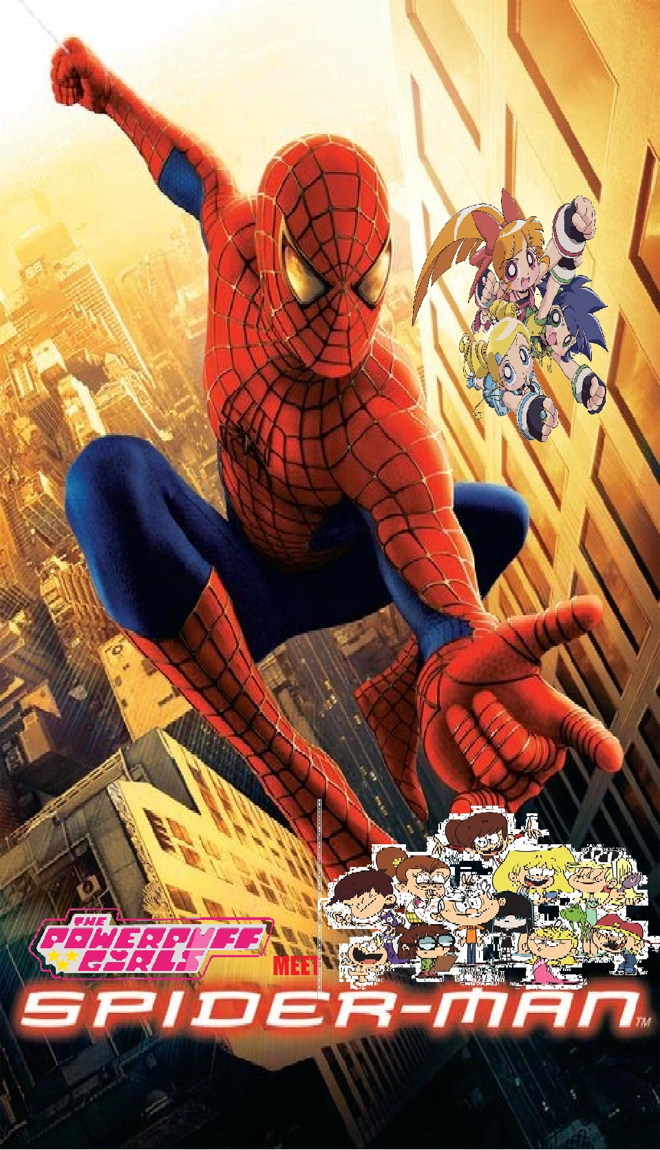 The Powerpuff Girls Meet Spider-Man | Advenutres Of PowerPuff Girls Z ...