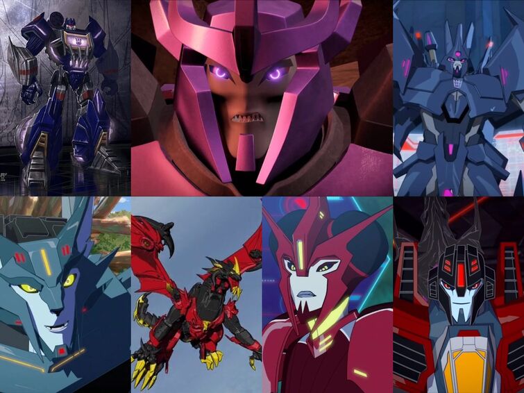 Reworked Decepticons for Transformers: Covenant of Cybertron, with ...