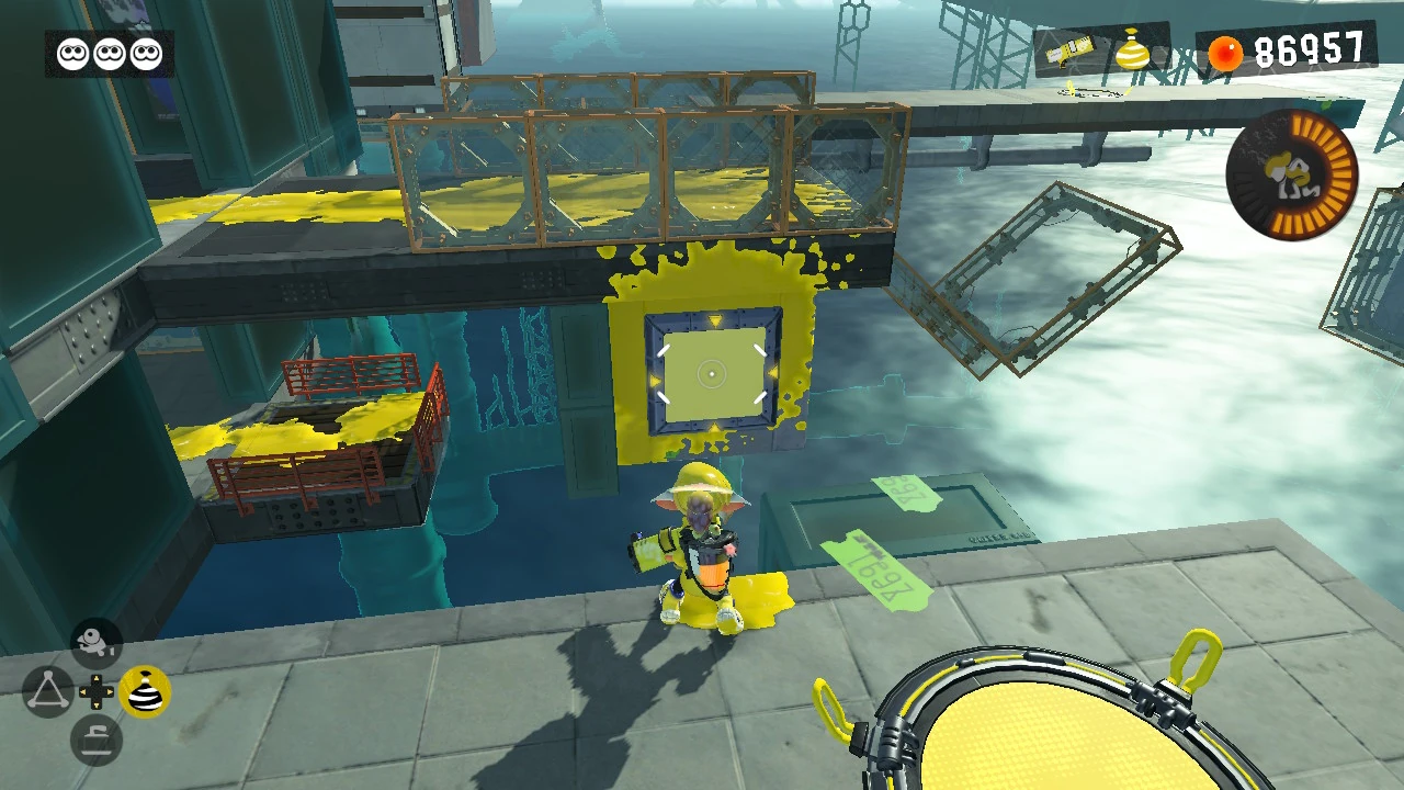 A shortcut to the level “Doors Doors and more doors!” in splatoon 3 ...