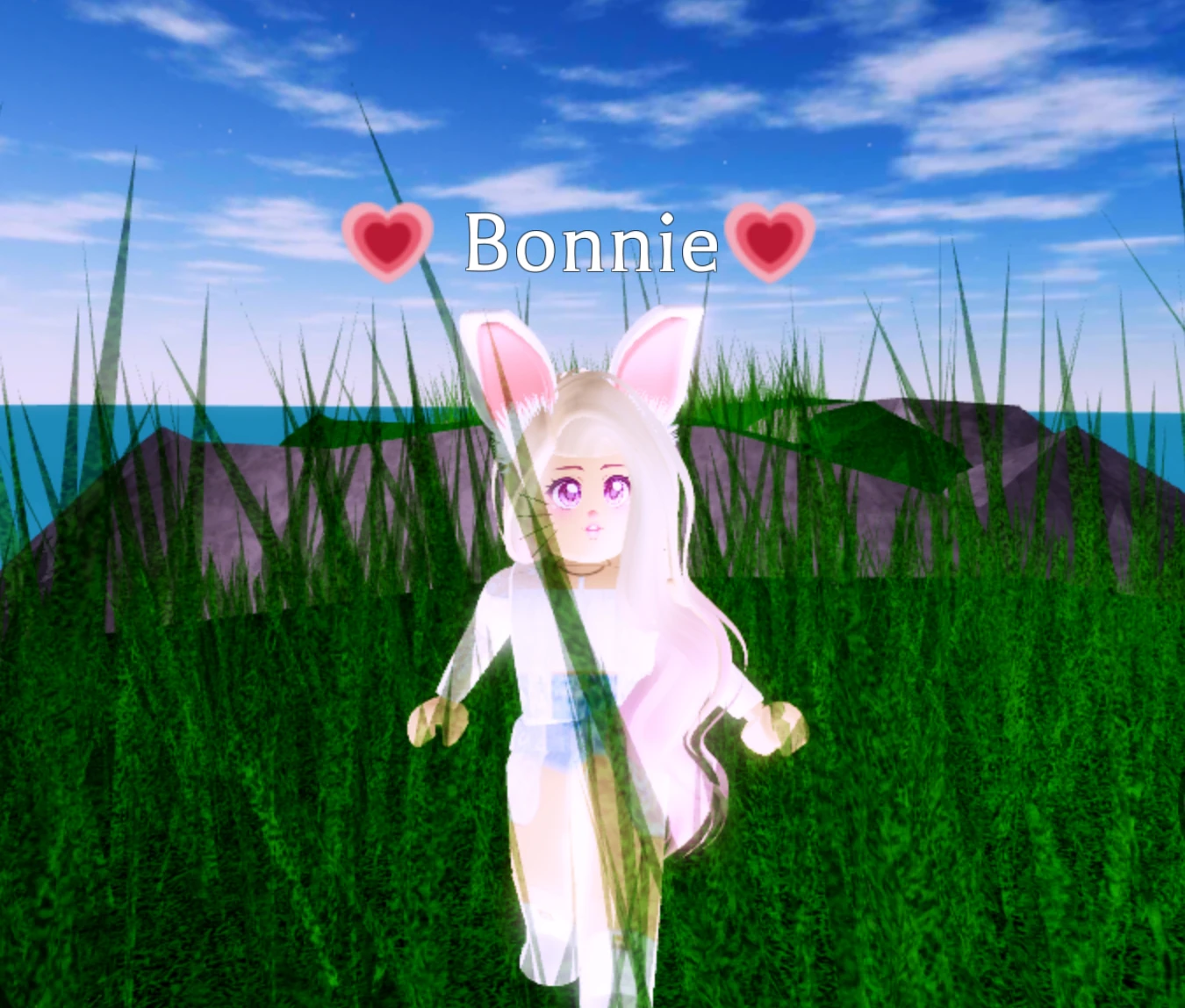 This is Bonnie, she's a bunny girl that roams around the gates of ...