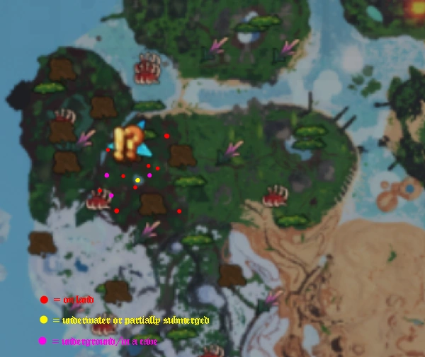 Highly unfinished WIP map of fang areas | Fandom