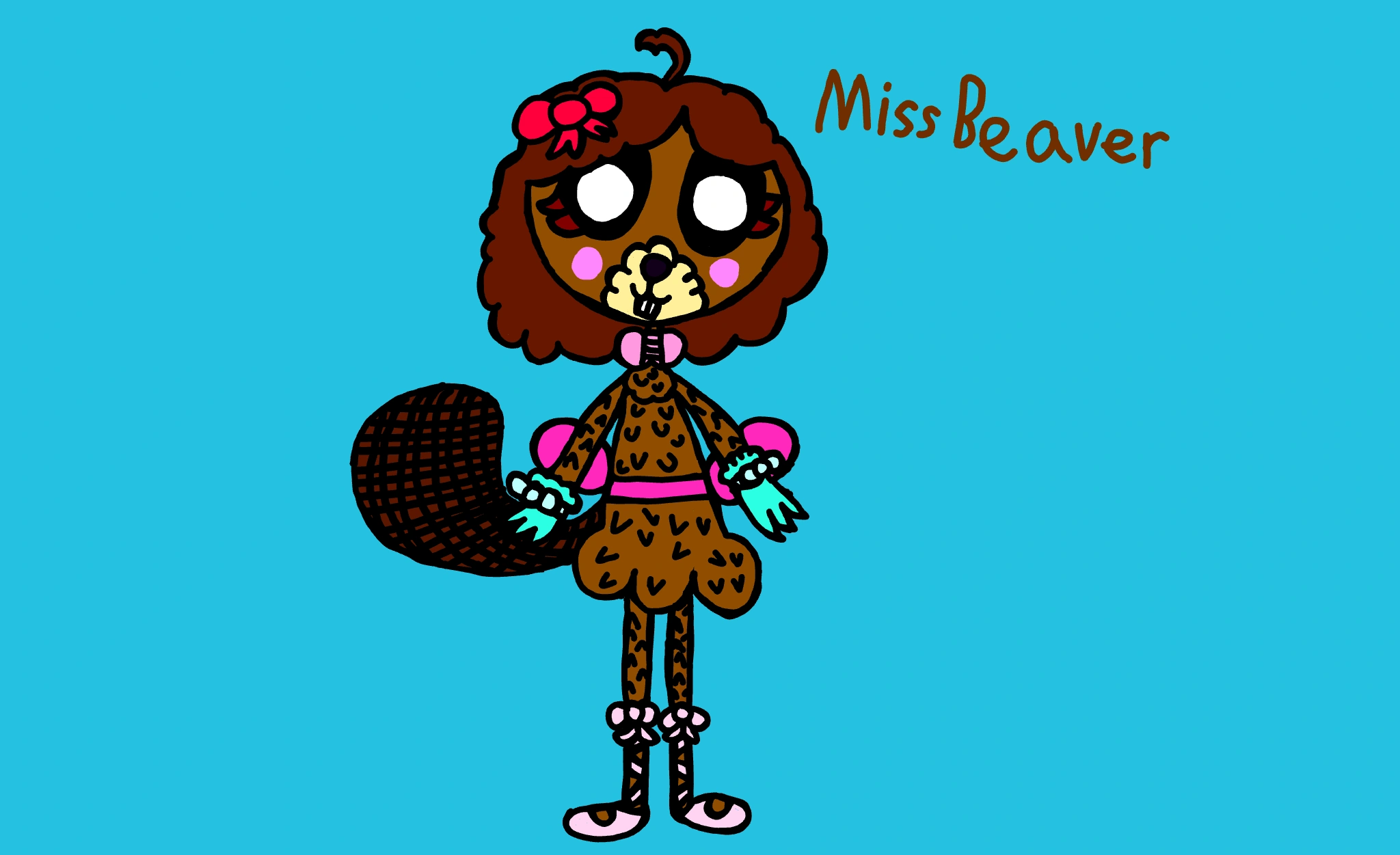 My new oc Miss Beaver | Fandom