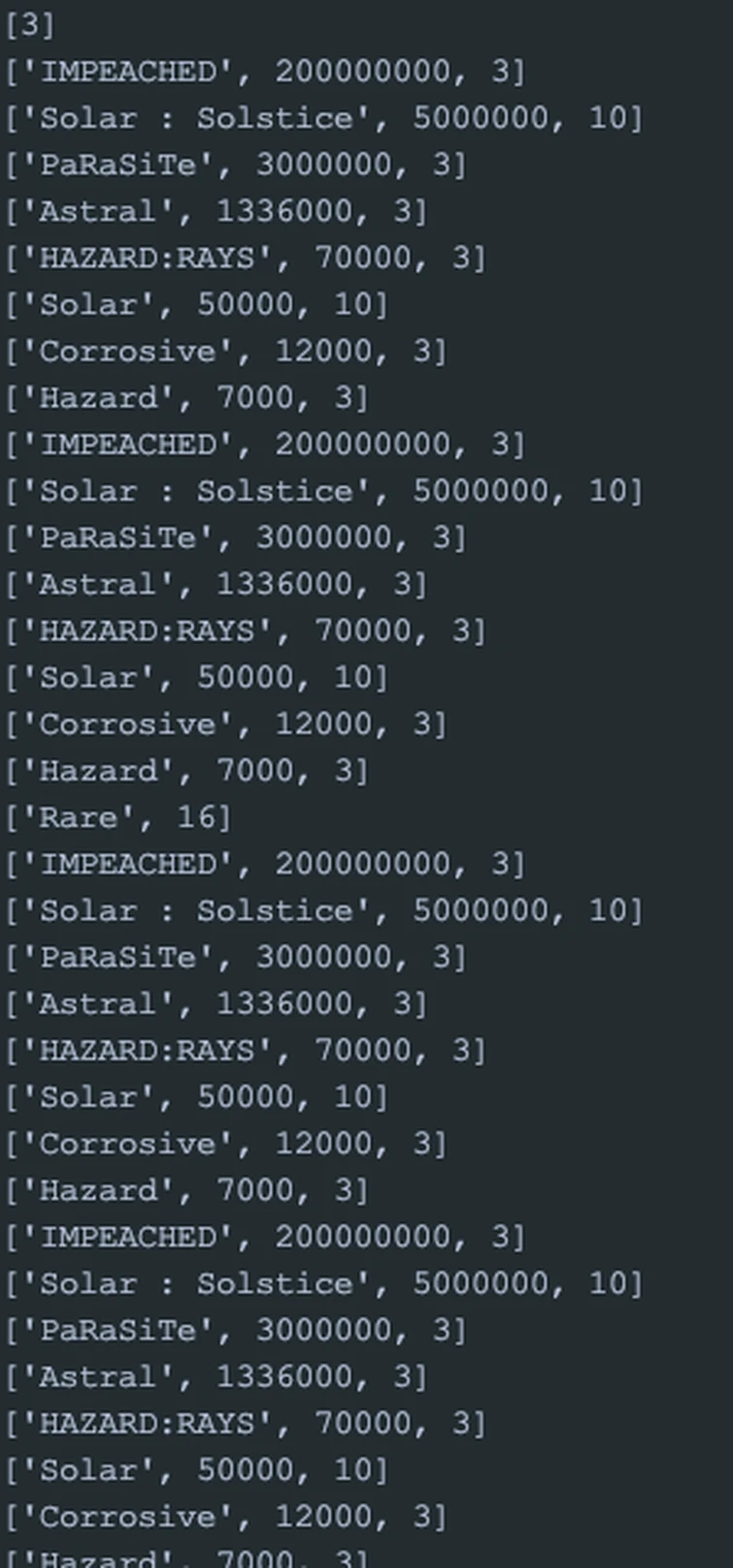 Sol's RNG in Python V2 #7 | Fandom